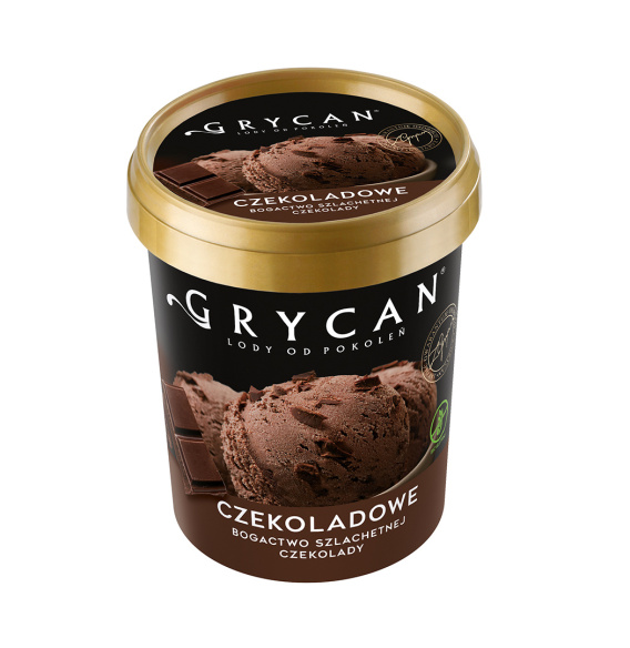 grycanonline > Lody GRYCAN Czekoladowe 500ml WROCŁAW warszawa
